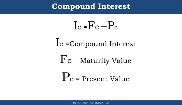 LESSON 8 SIMPLE AND COMPOUND INTEREST.pptx | Stocks and Bonds | Personal Investing