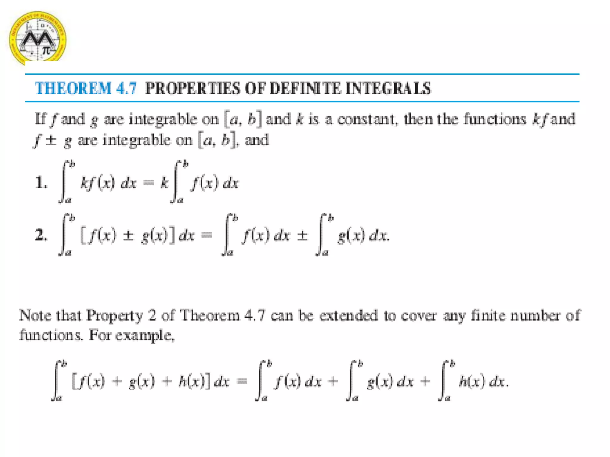 Lesson 8 the definite integrals | PPTX | Geography | Science