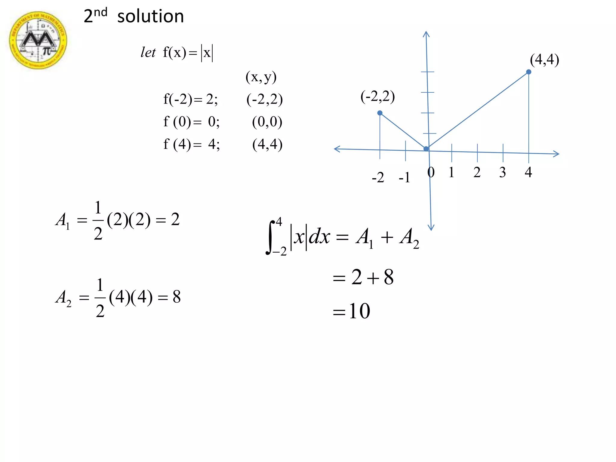 Lesson 8 the definite integrals | PPTX | Geography | Science