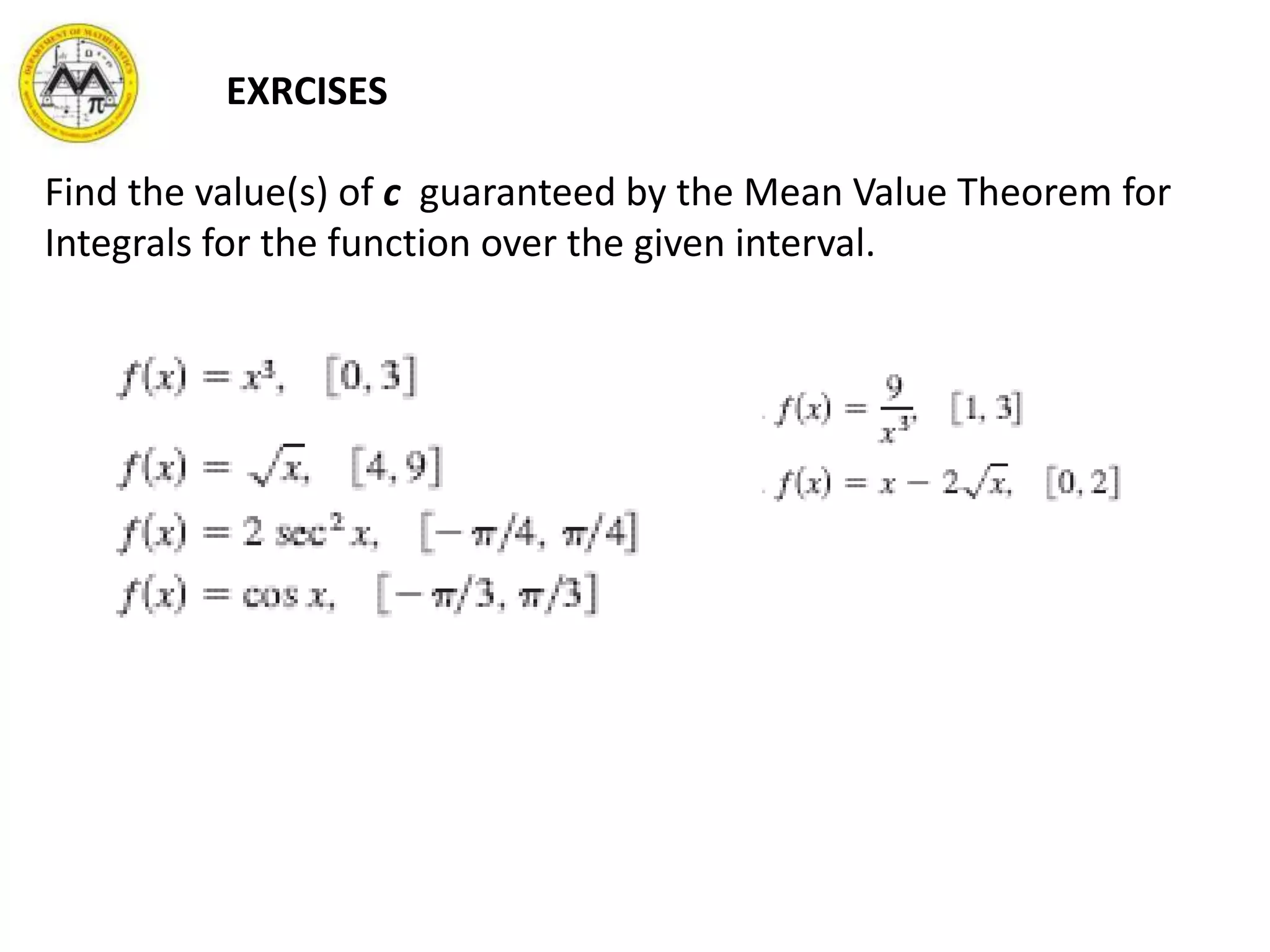 Lesson 8 the definite integrals | PPTX | Geography | Science