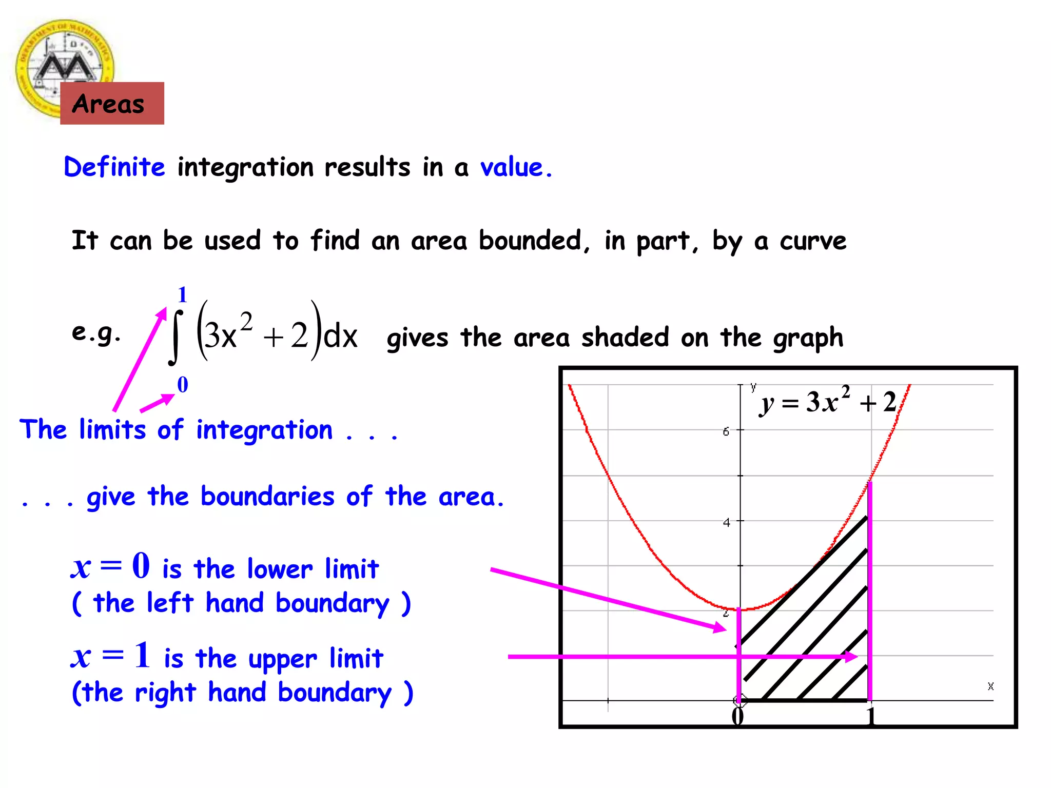 Lesson 8 the definite integrals | PPTX | Geography | Science