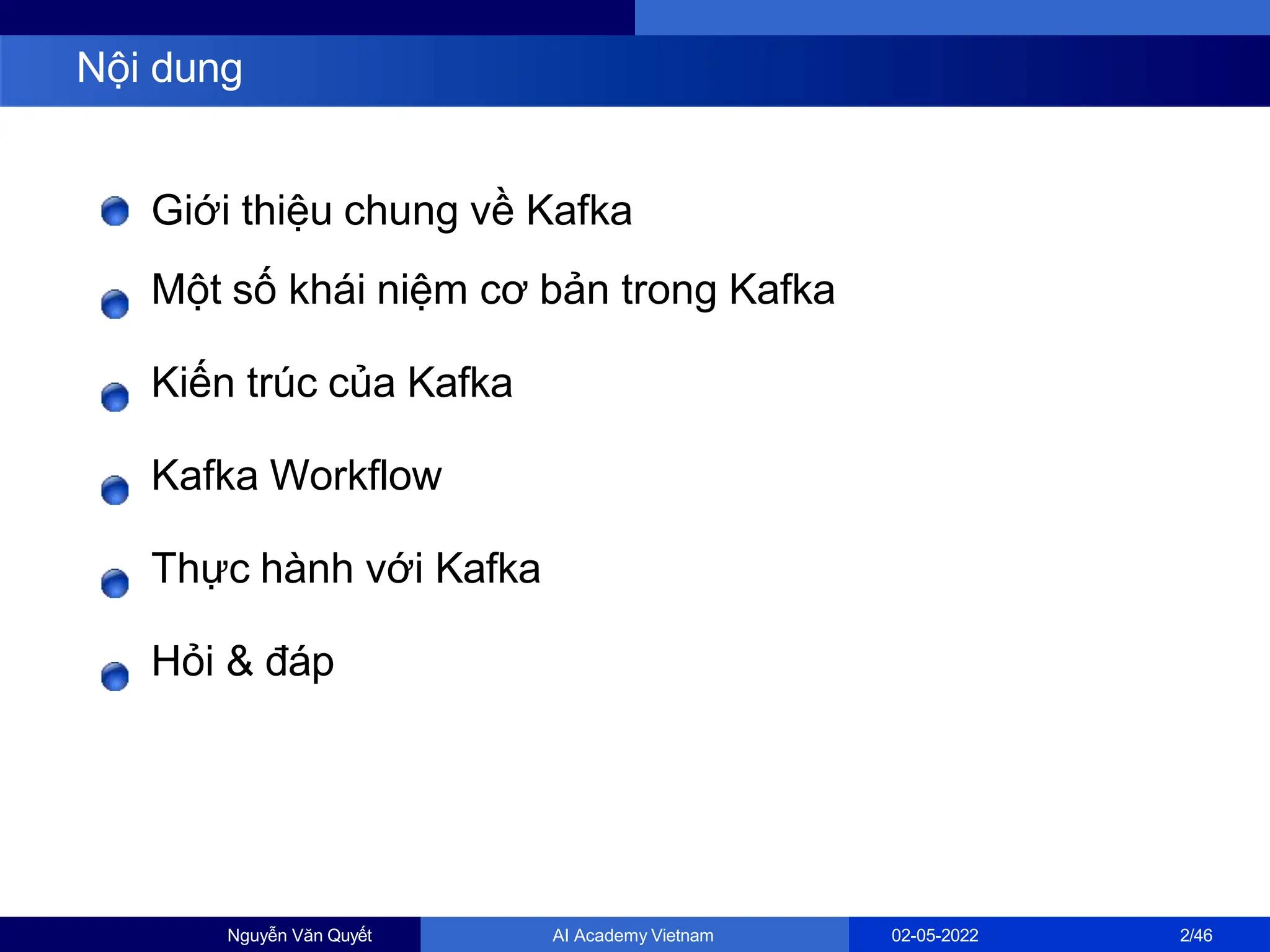 Lesson 9-10 - Phan tich luong du lieu lon voi Kafka.pptx