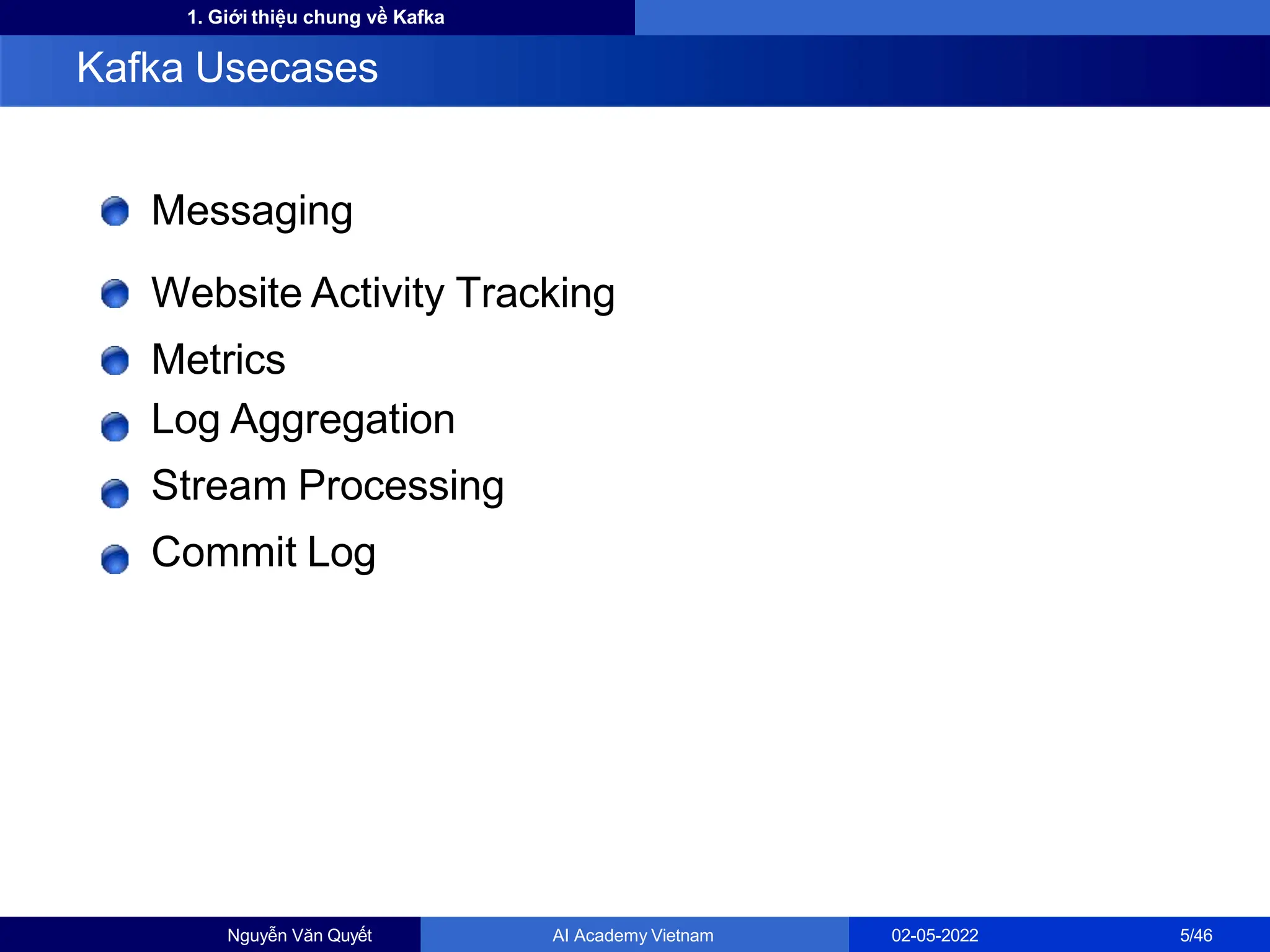 Lesson 9-10 - Phan tich luong du lieu lon voi Kafka.pptx