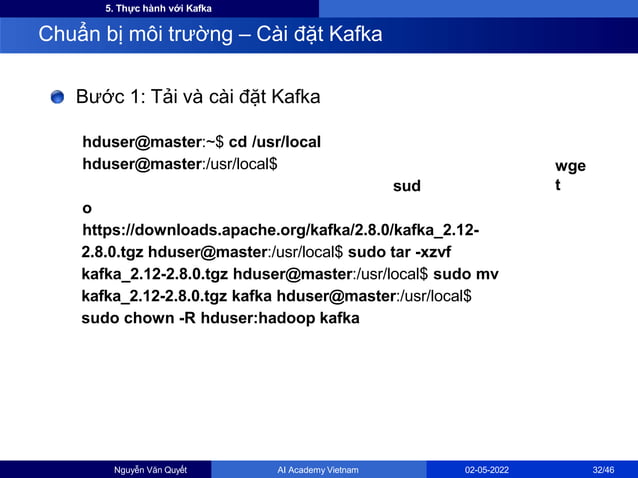 Lesson 9-10 - Phan tich luong du lieu lon voi Kafka.pptx