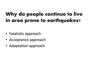 Sec 3 Geo: Introduction to Earthquakes | PPT