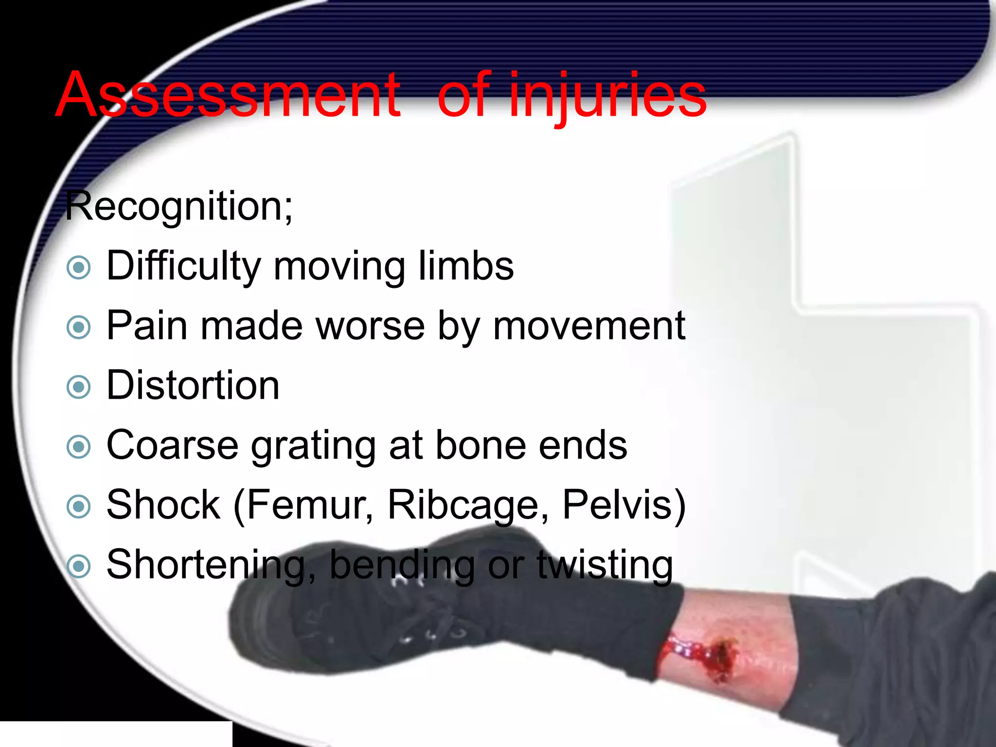 First Aid in fractures | PPTX