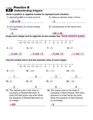 Lesson 9 1 understanding integers | DOCX