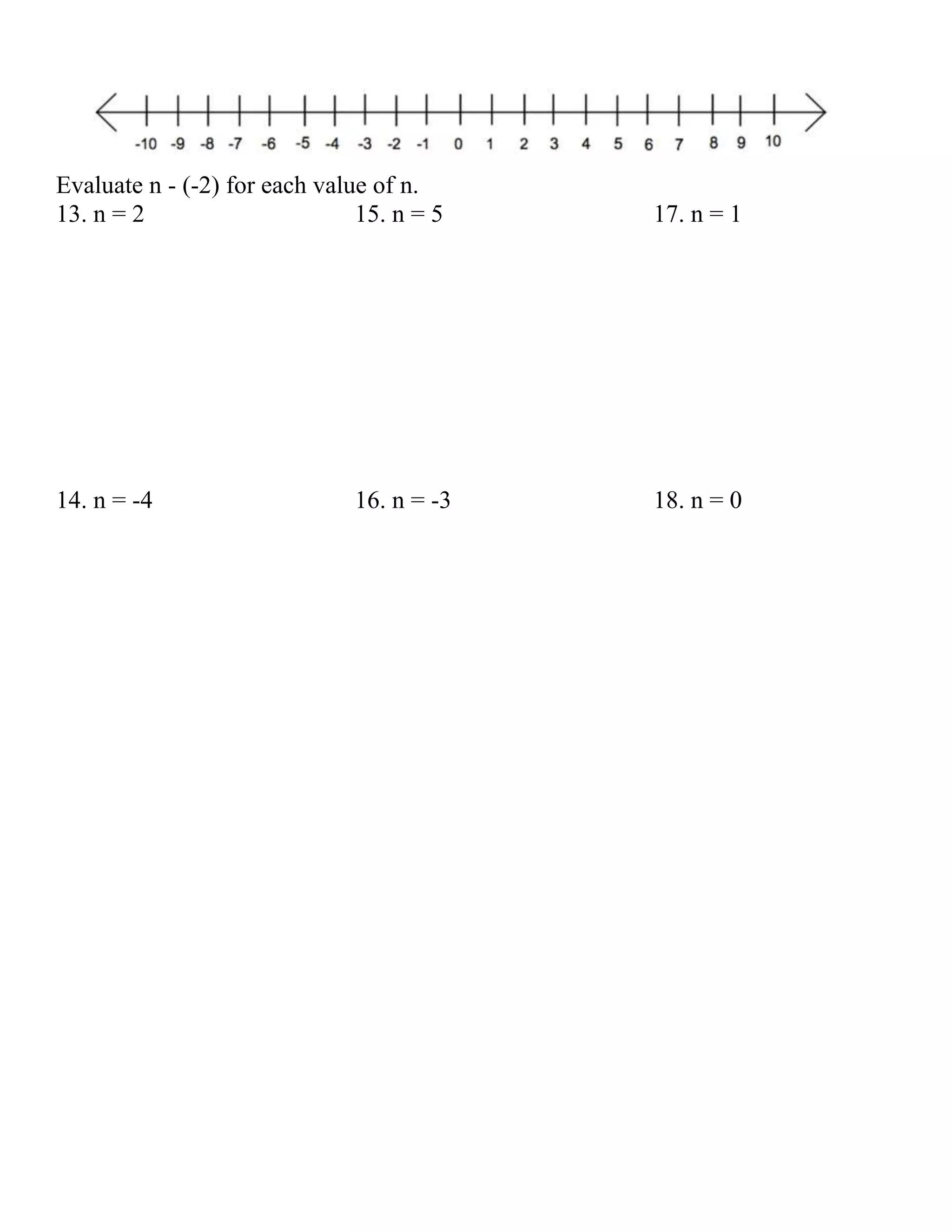 Lesson 9 5 subtracting integers | PDF