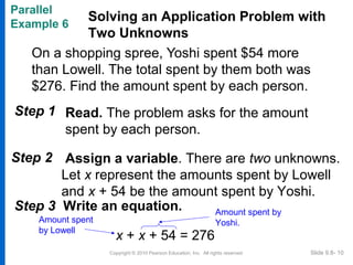 Lesson 9.8 (word problems) | PPT