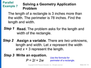 Lesson 9.8 (word problems) | PPT
