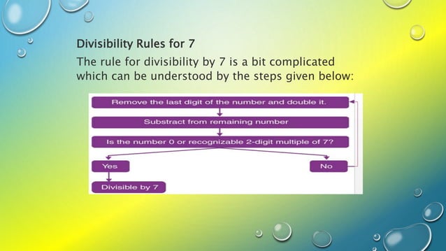 Lesson 9 divisibility rules | PPT
