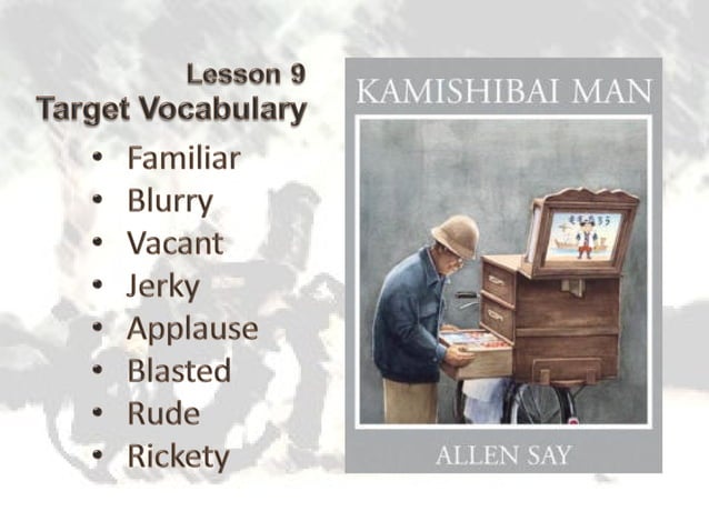 Lesson 9 kamishibai man - 2016 | PPT
