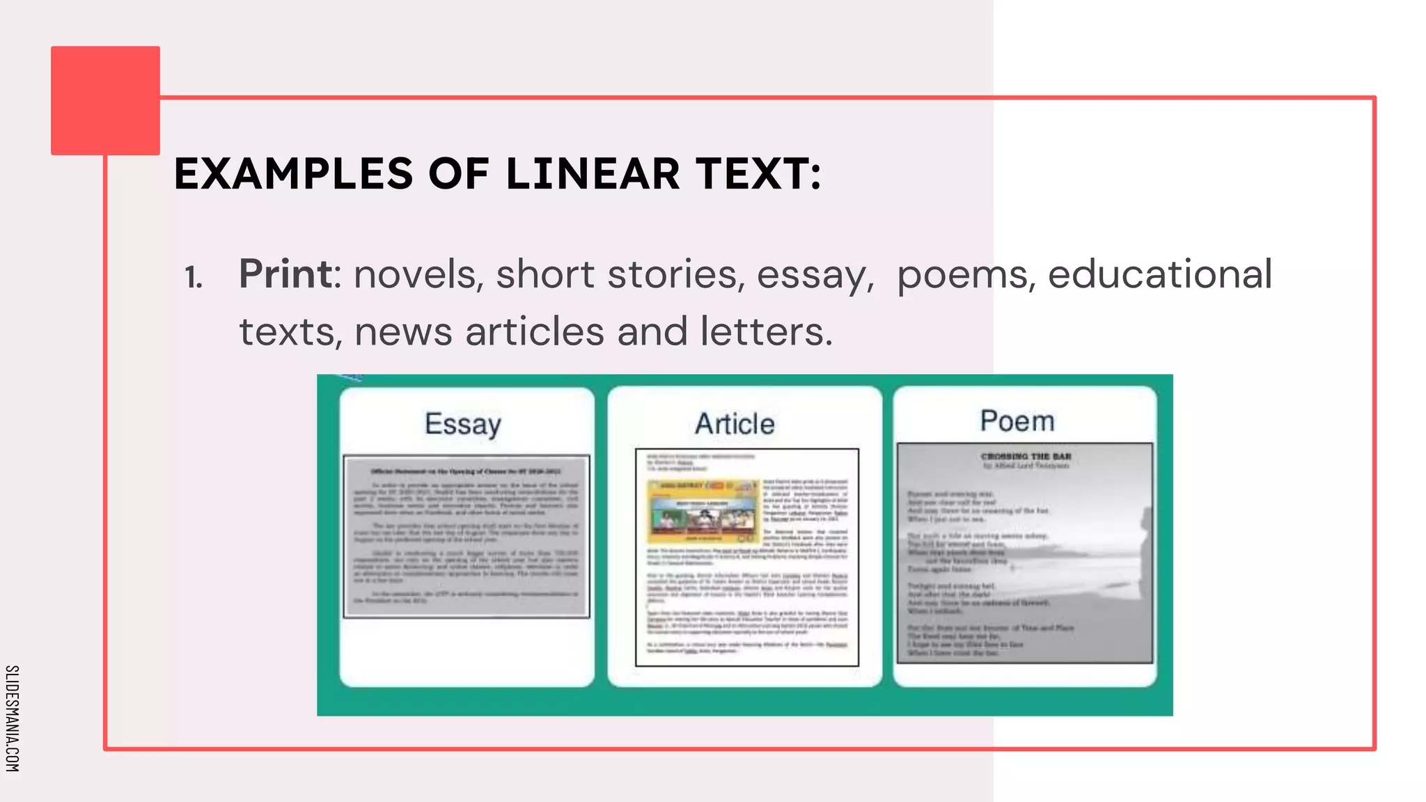 LESSON 9-LINEAR AND NON-LINEAR TEXTS.pptx