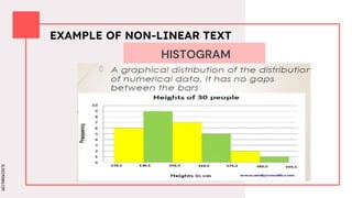 LESSON 9-LINEAR AND NON-LINEAR TEXTS.pptx | Databases | Computer ...