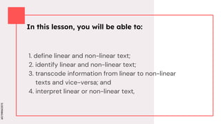 LESSON 9-LINEAR AND NON-LINEAR TEXTS.pptx