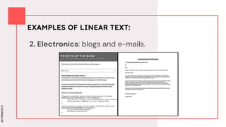 LESSON 9-LINEAR AND NON-LINEAR TEXTS.pptx