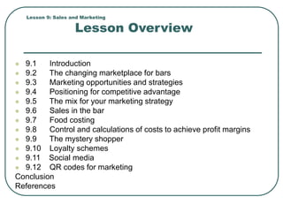 Lesson 9 - Marketing and Sales (revised ...