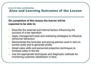 Lesson 9 - Marketing and Sales (revised ...