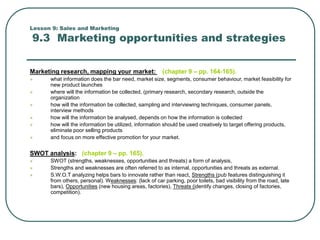 Lesson 9 - Marketing and Sales (revised ...