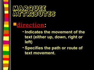 Marquee | PPT