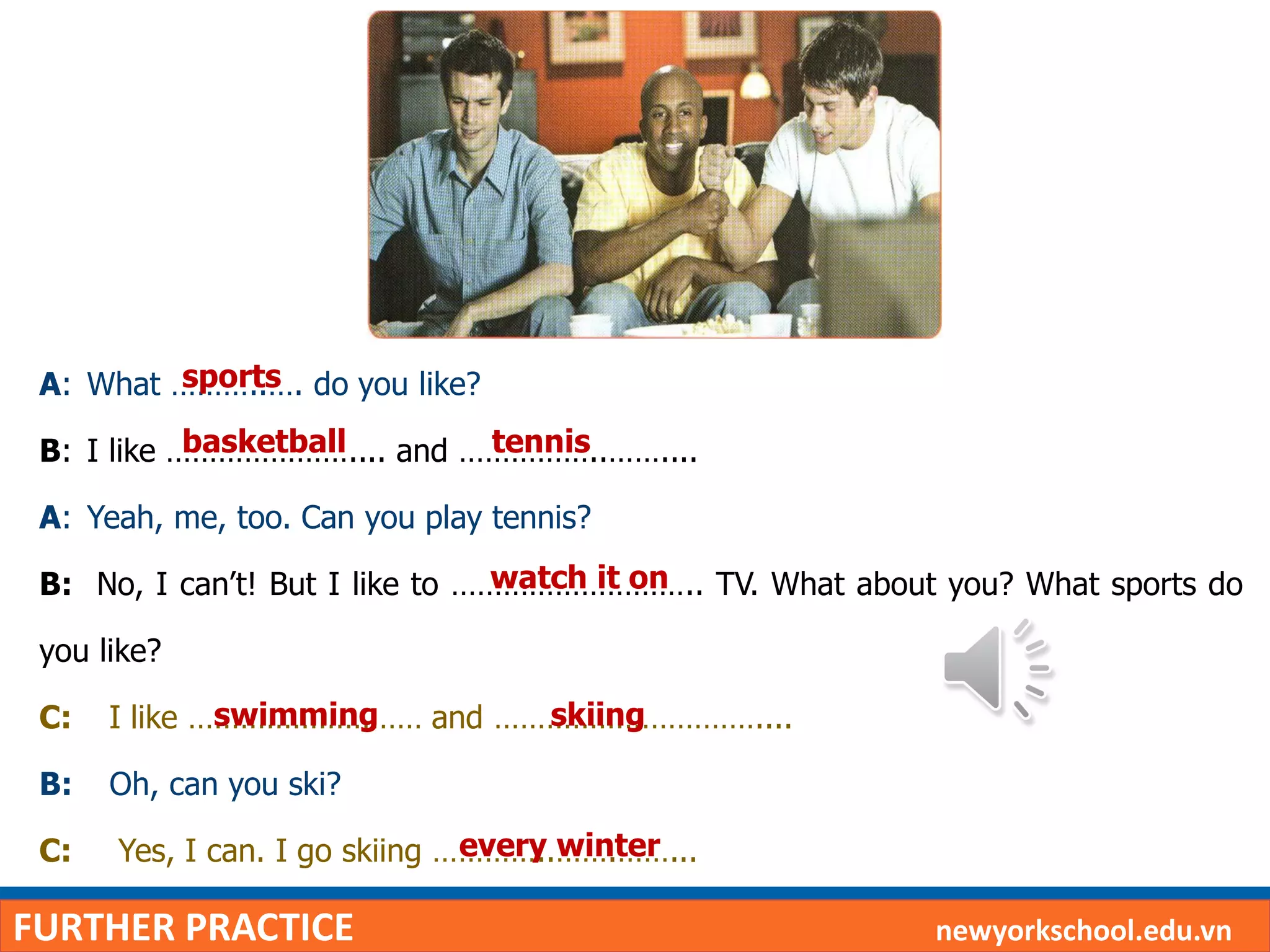 Lesson 9 popular sports | PPT