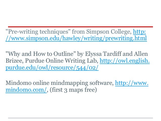 Prewriting Brainstorming And Outlining Prewriting Brainstorming And Outlining