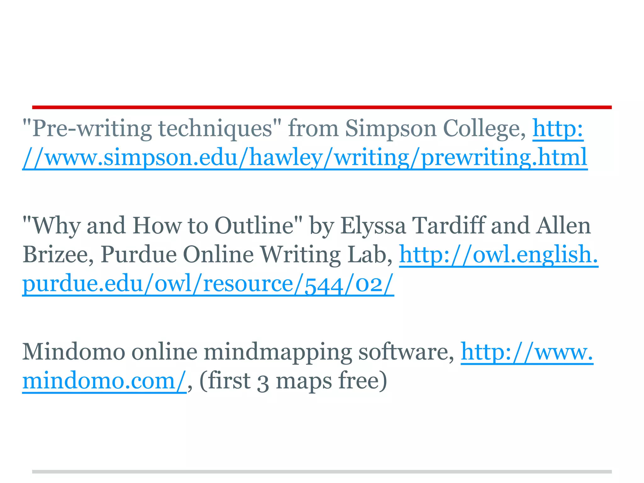 Lesson 9 prewriting, brainstorming and outlining | PDF | Screenwriting | Content Production