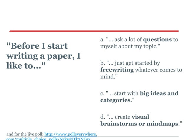 Lesson 9 prewriting, brainstorming and outlining | PDF | Screenwriting ...