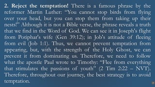 Lesson 9 - Resisting Temptation Along the Way.pptx