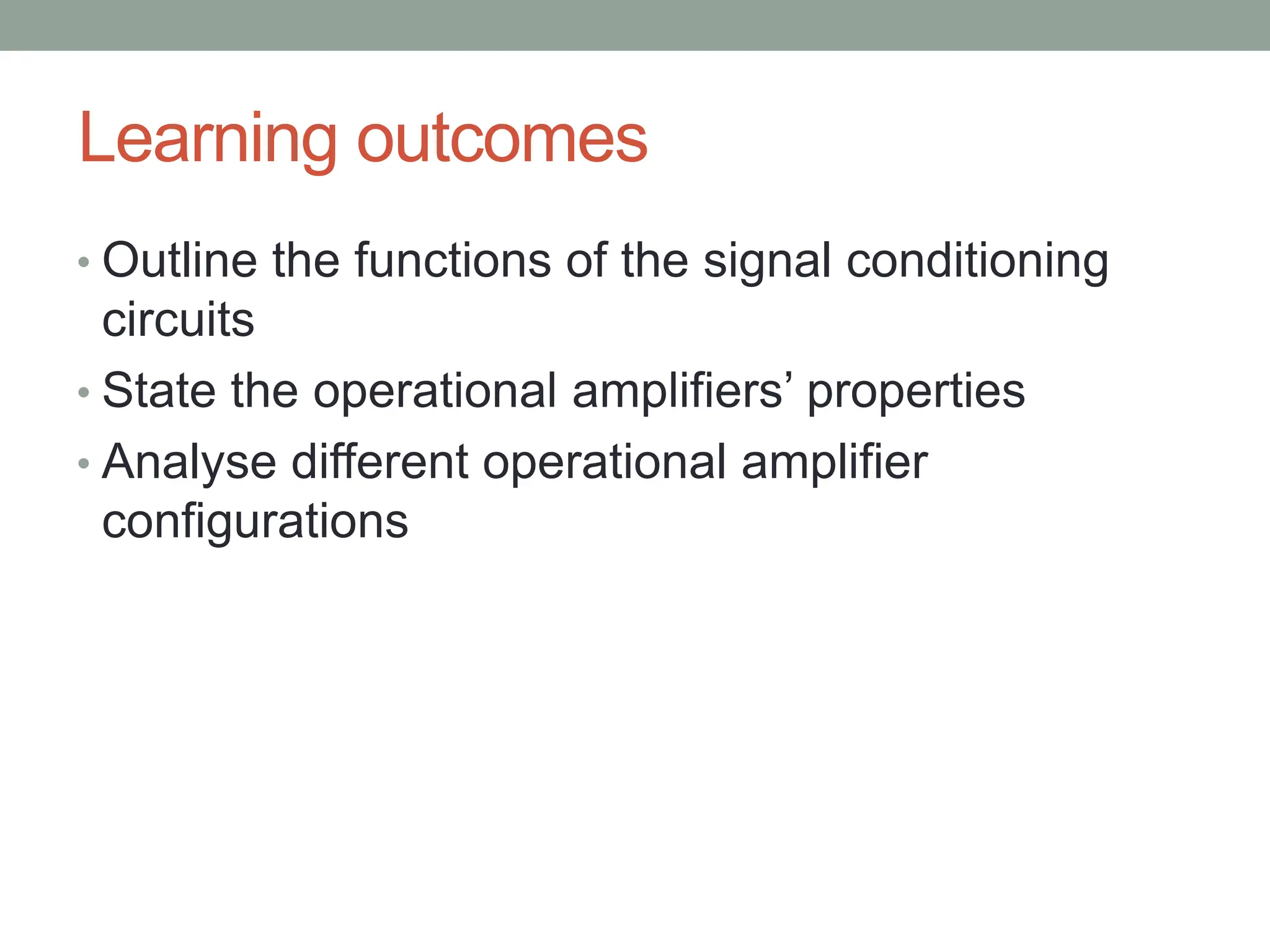 Lesson 9 Signal Conditioning And Conversion Pdf