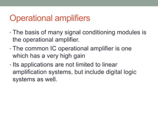 Lesson # 9 - Signal conditioning and conversion.pdf