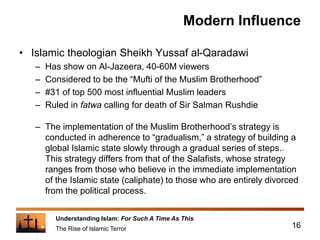 Lesson 9 The Rise of Islamic Terror | PPTX