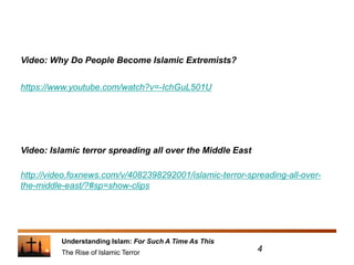 Lesson 9 The Rise of Islamic Terror | PPTX