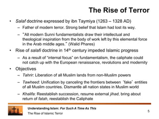 Lesson 9 The Rise of Islamic Terror | PPTX | Islam | Religion ...