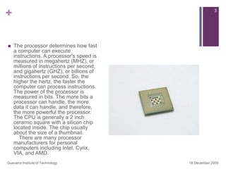 Lesson 9 What Is Inside The Laptop Computer | PPT