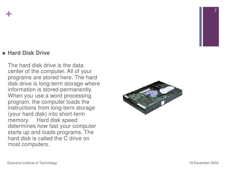 Lesson 9 What Is Inside The Laptop Computer