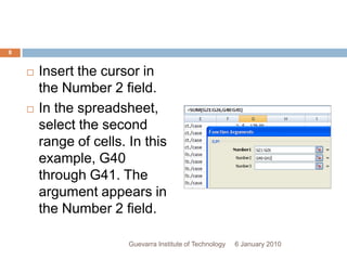 Lesson9 Working With Basic Functions | PPTX