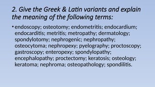 lesson 9 latin presentation subjectedjjvgxjv | PPTX
