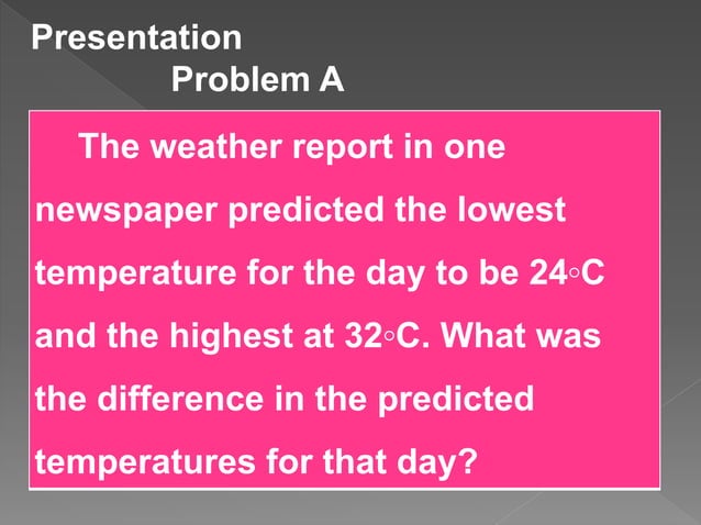 Lesson 96 identifying routine and non-routine problem solving of temperature | PPTX | Weather ...