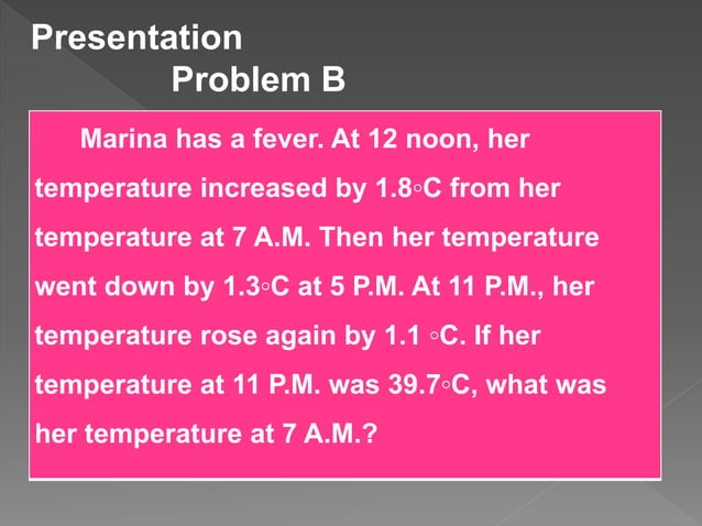 Lesson 96 identifying routine and non-routine problem solving of temperature | PPTX | Weather ...