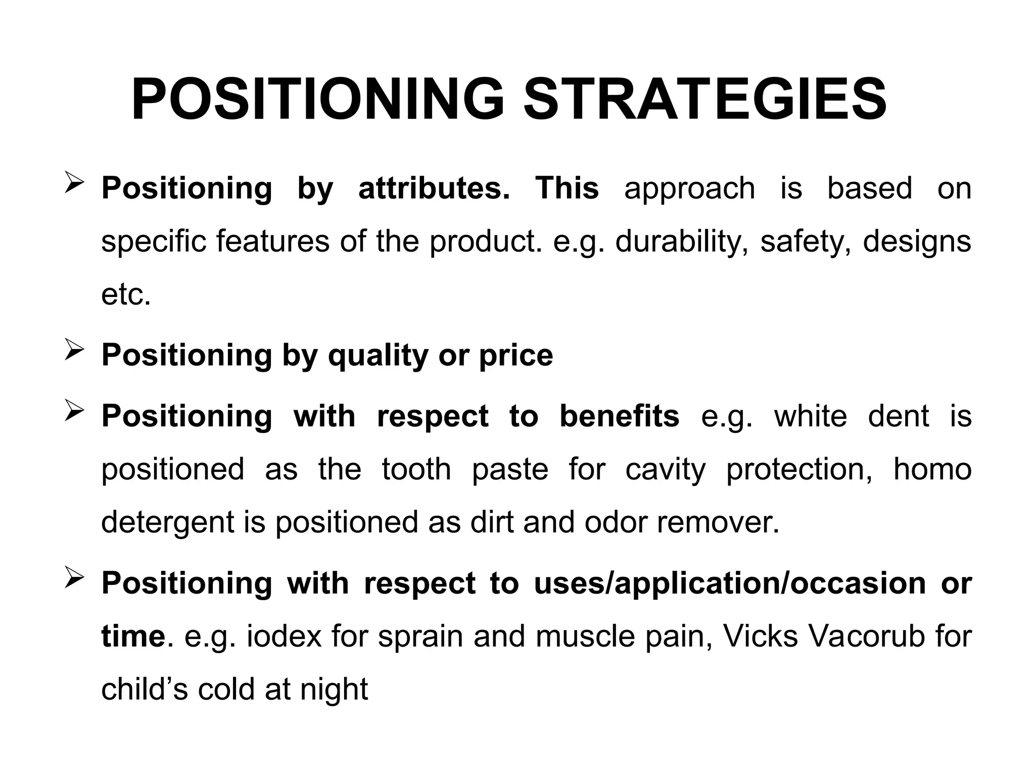 LESSON 9; BRAND POSITIONING For cbe .ppt