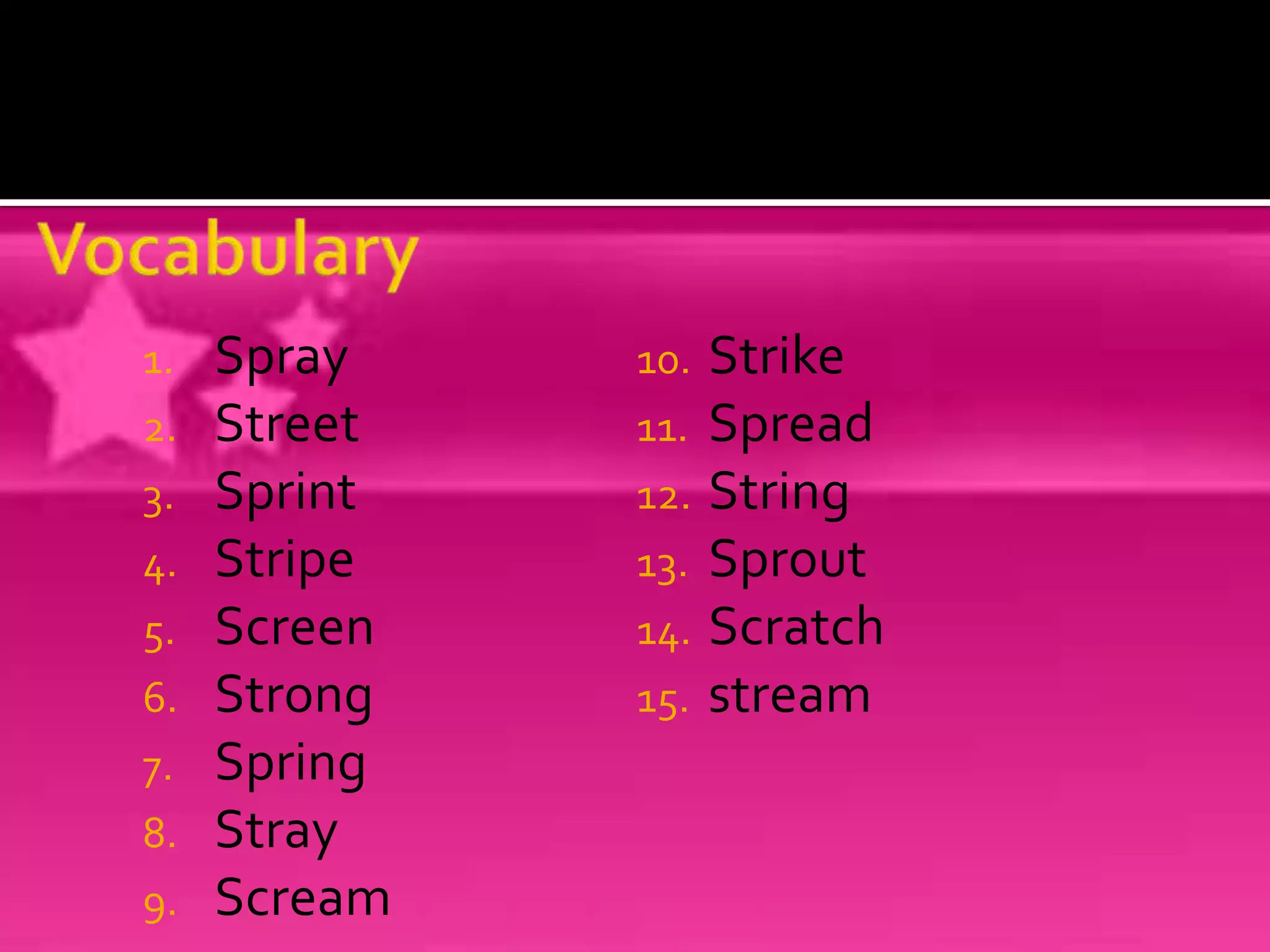 Lesson 9 consonant blends | PPTX | Food & Drink