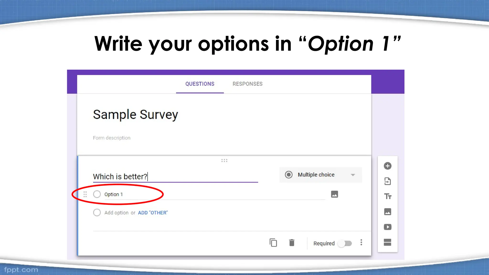 Lesson 9 Creating an Online Survey Form..pptx | Internet for Beginners ...