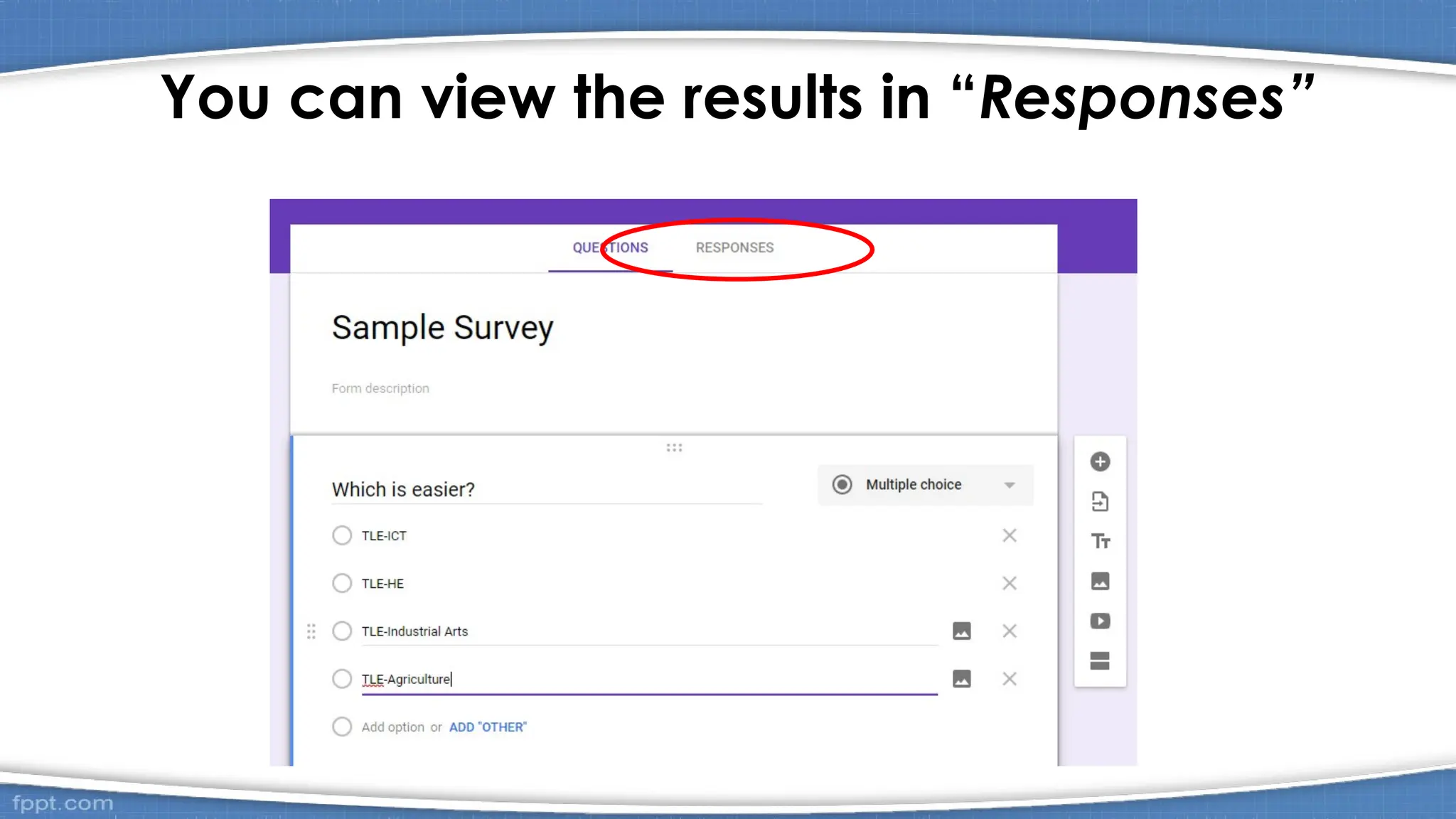Lesson 9 Creating an Online Survey Form..pptx | Internet for Beginners ...