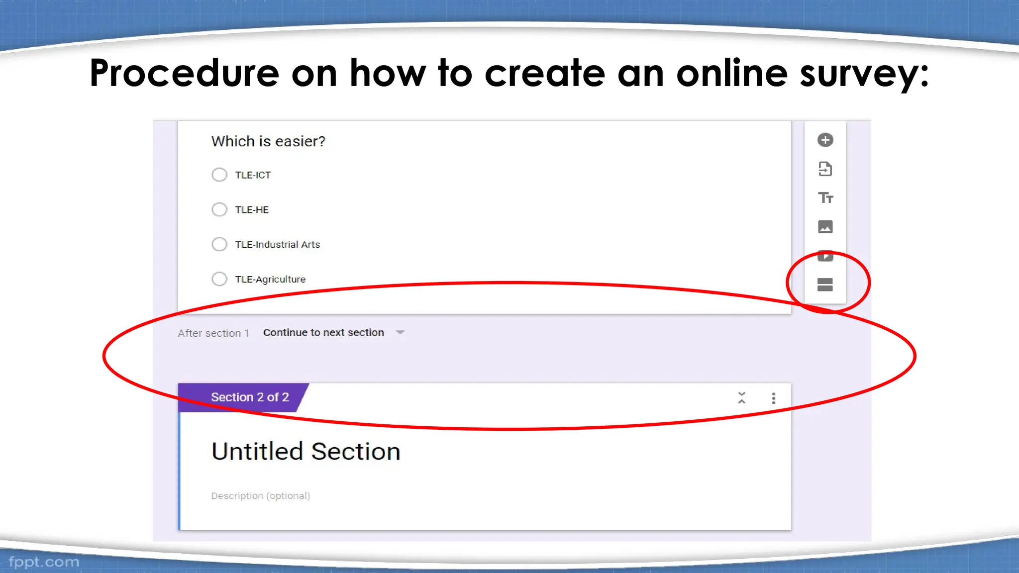 Lesson 9 Creating an Online Survey Form..pptx | Internet for Beginners ...