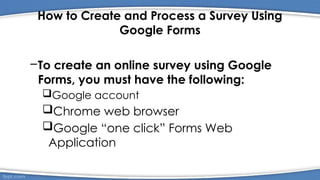 Lesson 9 Creating an Online Survey Form..pptx