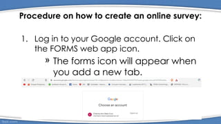Lesson 9 Creating an Online Survey Form..pptx