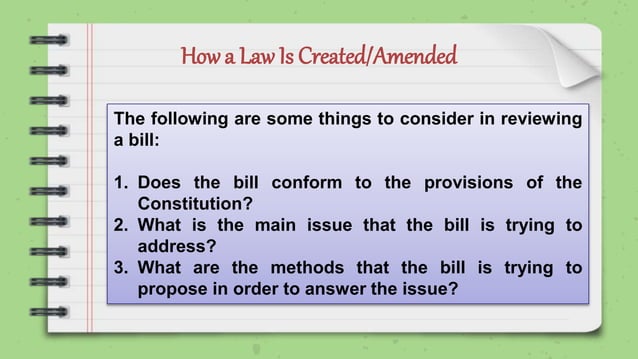 Lesson 9 Functions of Legislative Branch.pptx | Political Issues ...