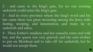 Lesson 9 Haman's Conspiracy Against the Jews.pptx | Christianity ...