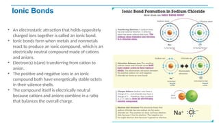 Lesson 9 Ionic Bonds.pptx chemistry ionic bonds ap | PPT